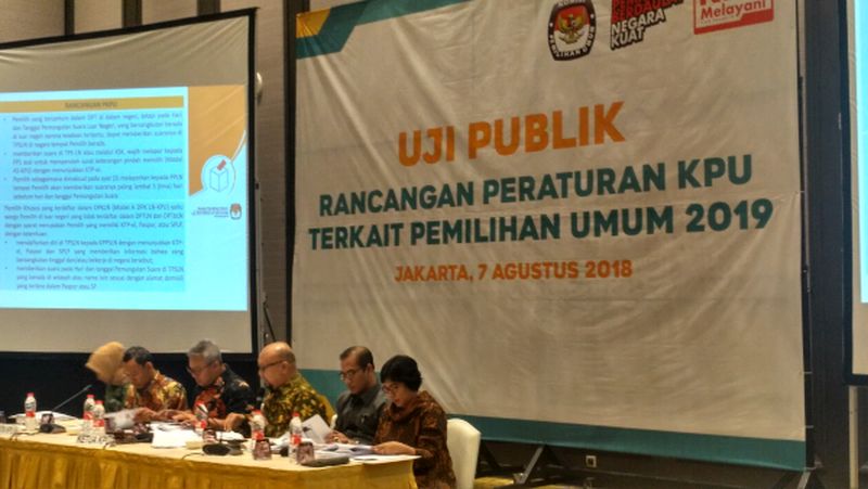 Kpu Uji Publik Dua Pkpu Tahapan Pemilu 2019