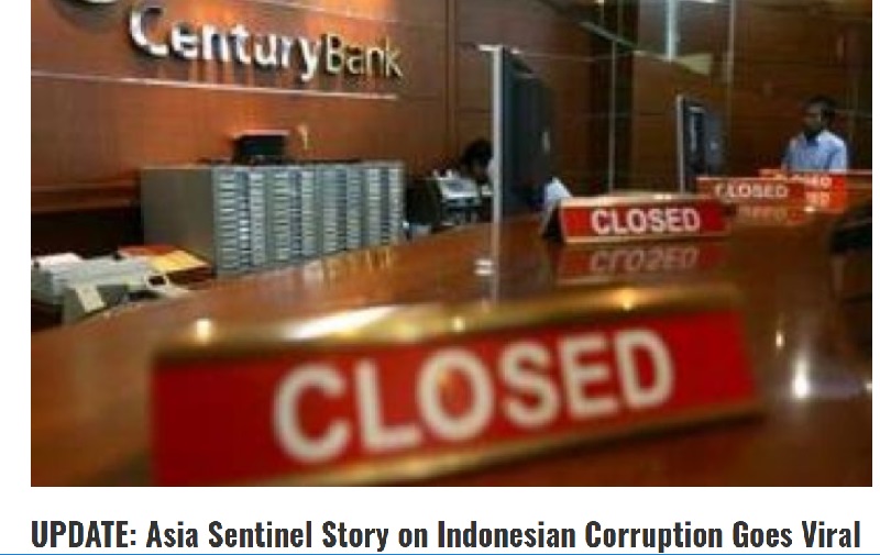 Asia Sentinel perbarui laporannya