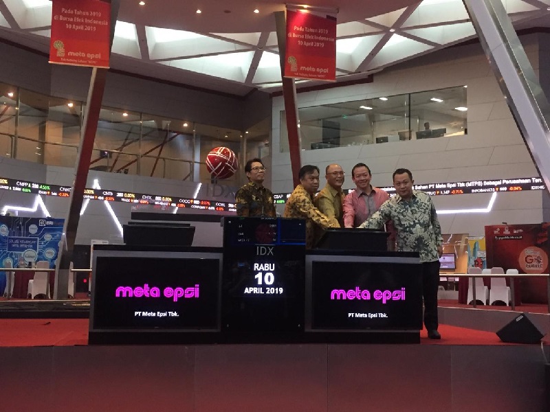 Saham perdana Meta Epsi meroket 66,7%