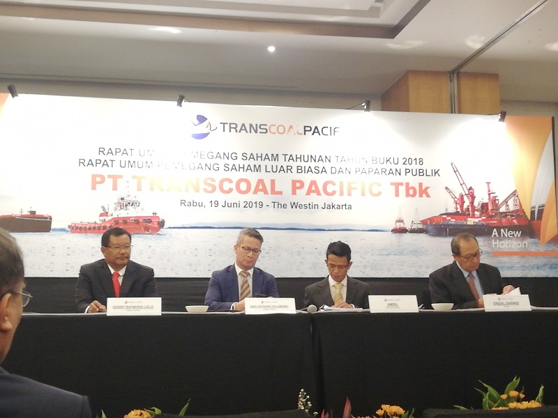 Transcoal Pacific tebar dividen Rp79,68 miliar