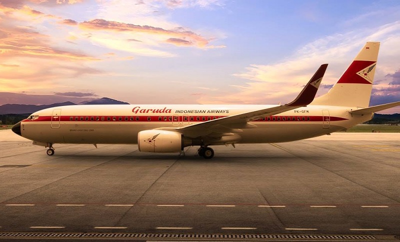 Kena sanksi, saham Garuda Indonesia ambrol