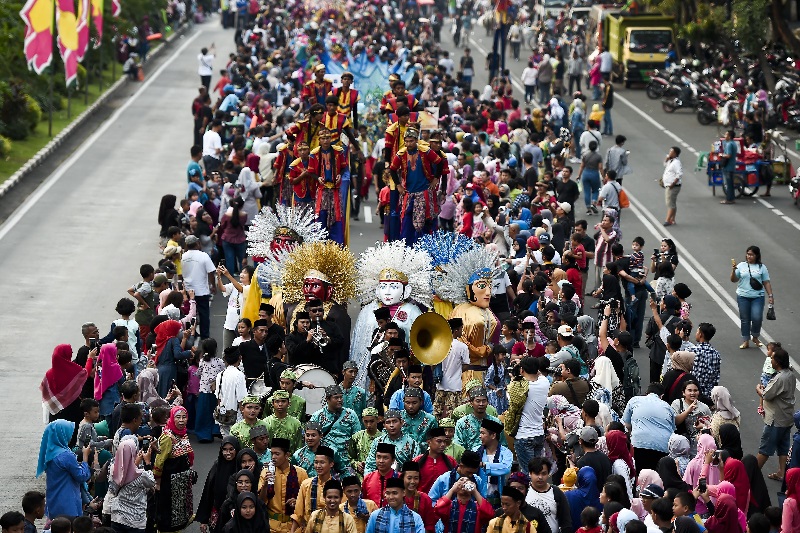 Jakarnaval 2019, parade perpaduan budaya di jalanan Ibu Kota