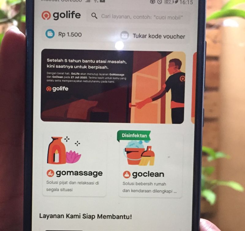 Covid-19 dan akhir perjalanan GoLife