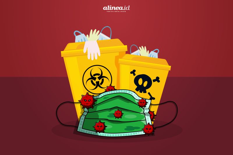 Mengelola sampah infeksius rumah tangga