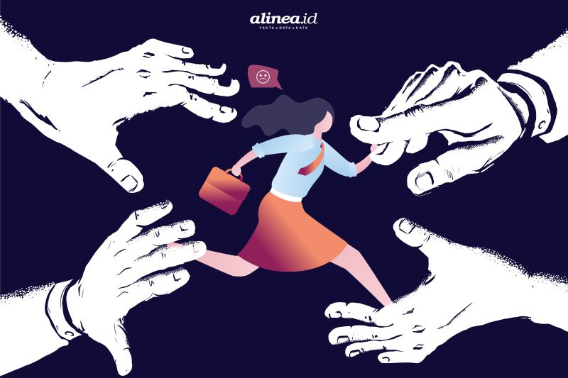 Fakta pelecehan seksual di tempat kerja