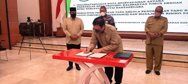 BUMD Kukar jalin kerjasama dengan BPKP Kaltim