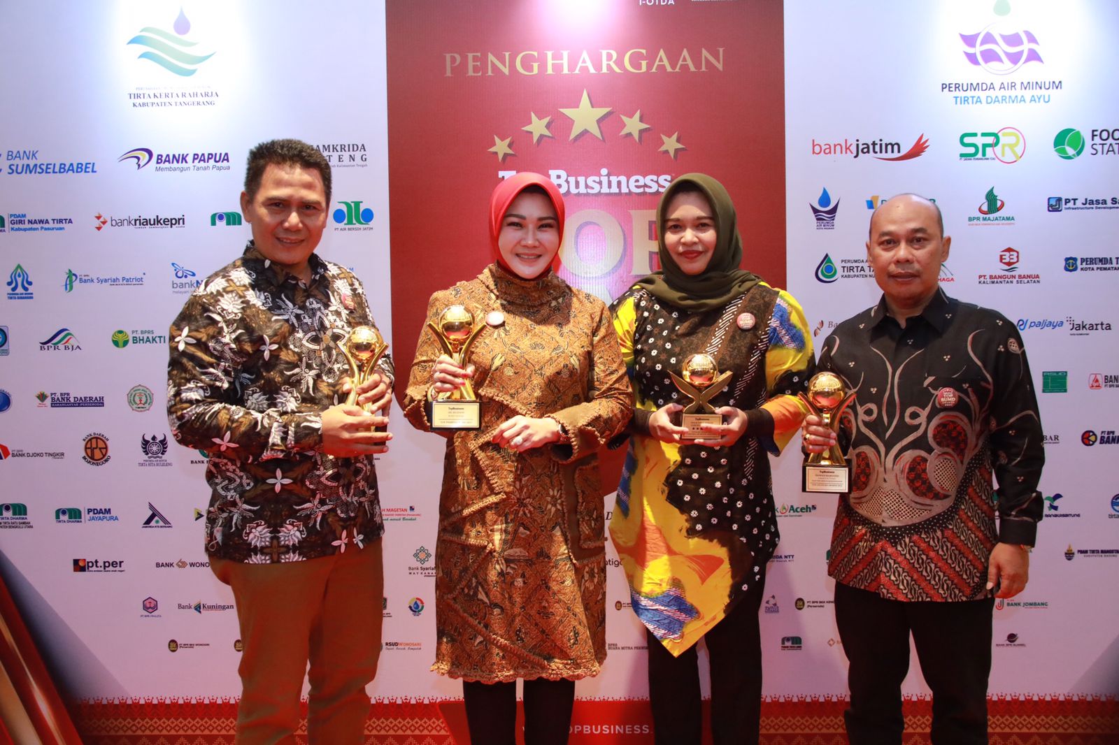 Dua BUMD Klaten raih penghargaan TOP BUMD 2022