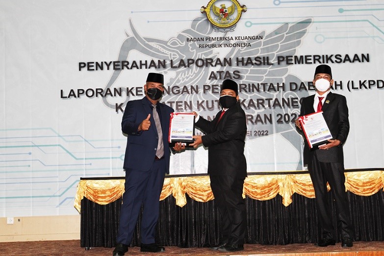 Pemkab Kukar raih predikat WTP dari BPK RI