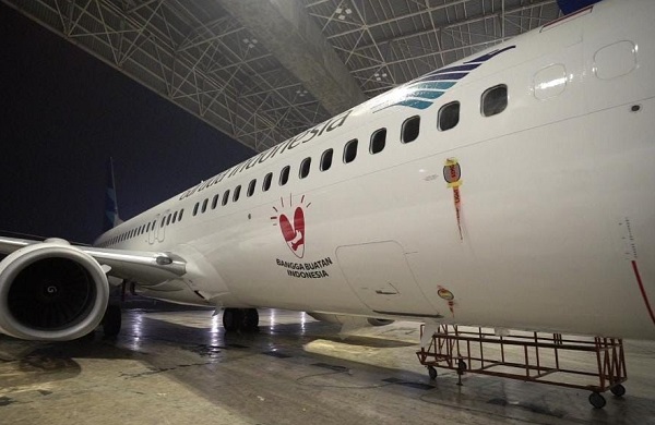 Garuda Indonesia luncurkan livery Bangga Buatan Indonesia