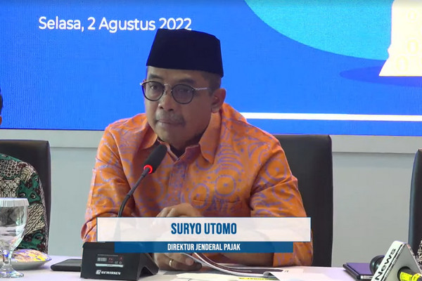 Penerimaan pajak semester I-2022 tumbuh 55,7%