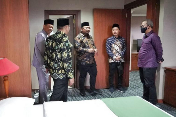Tinjau Wisma Batam, Menag minta layanan ditingkatkan