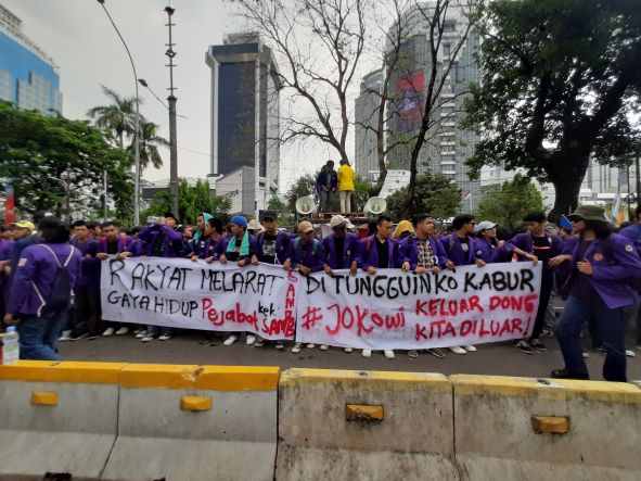 BEM SI gelar lagi aksi tolak kenaikan harga BBM