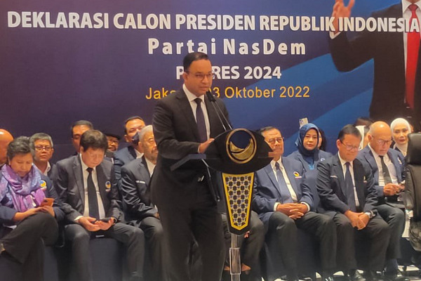 Surya Paloh: Deklarasi Anies tak terkait korupsi Formula E