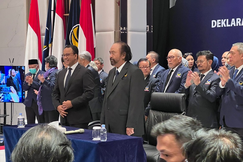 Paloh sebut Jokowi restui Nasdem deklarasikan Anies capres