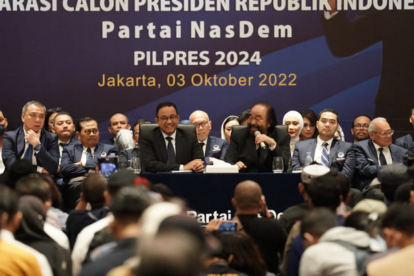 Dicapreskan NasDem, elektabilitas Anies melorot