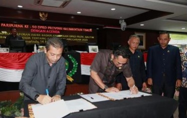APBD Kaltim 2023 disahkan Rp17,2 triliun