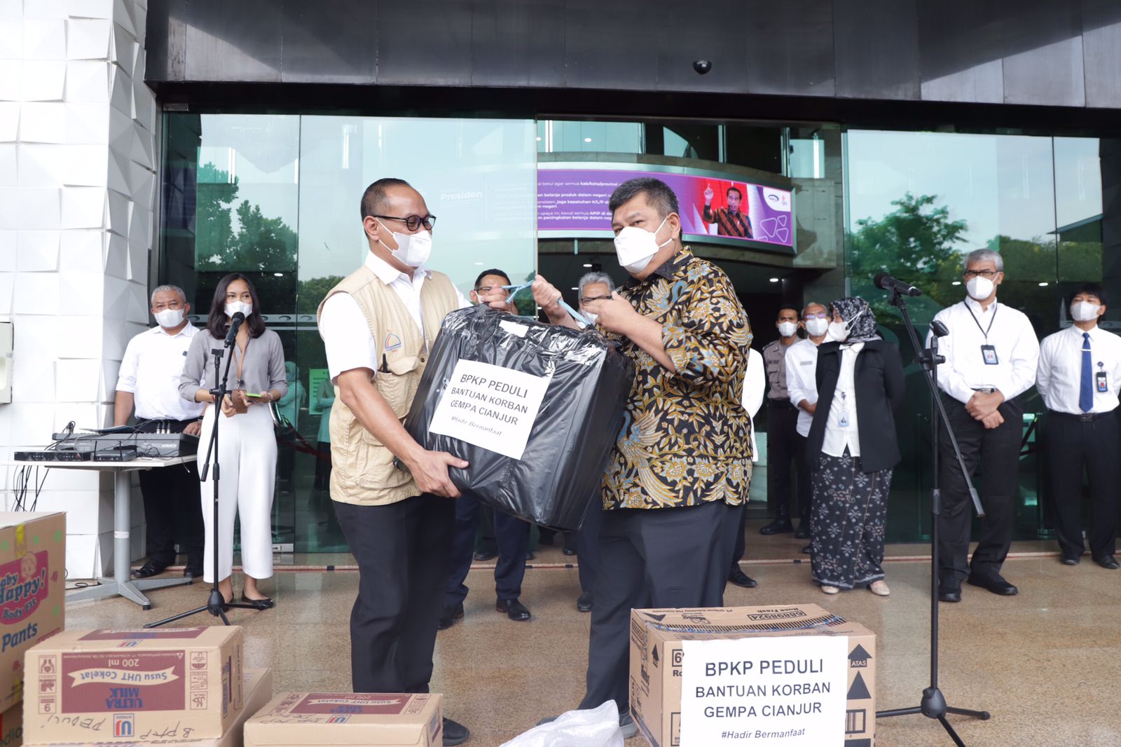 BPKP salurkan ribuan bantuan untuk korban gempa di Cianjur