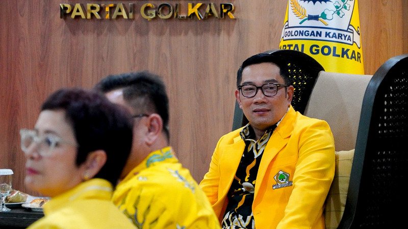 Golkar siapkan Ridwan Kamil maju Pikada 2024, Jakarta?