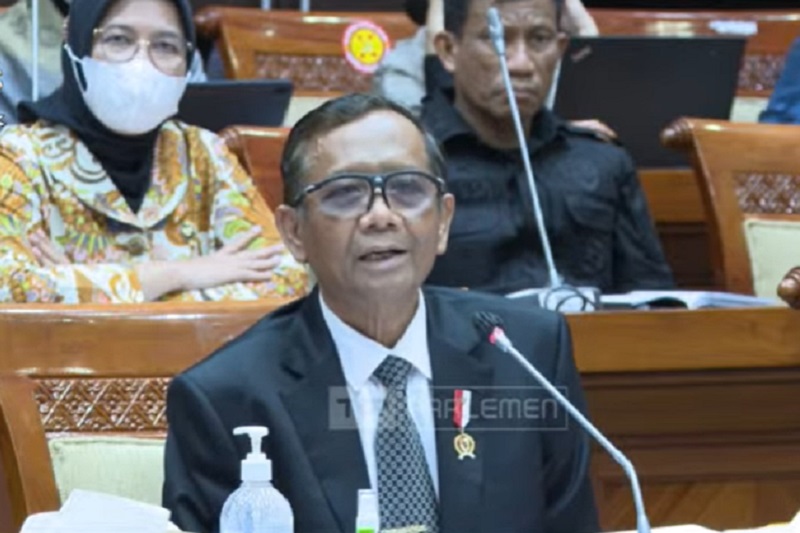Mahfud heran dengan budaya markus di DPR