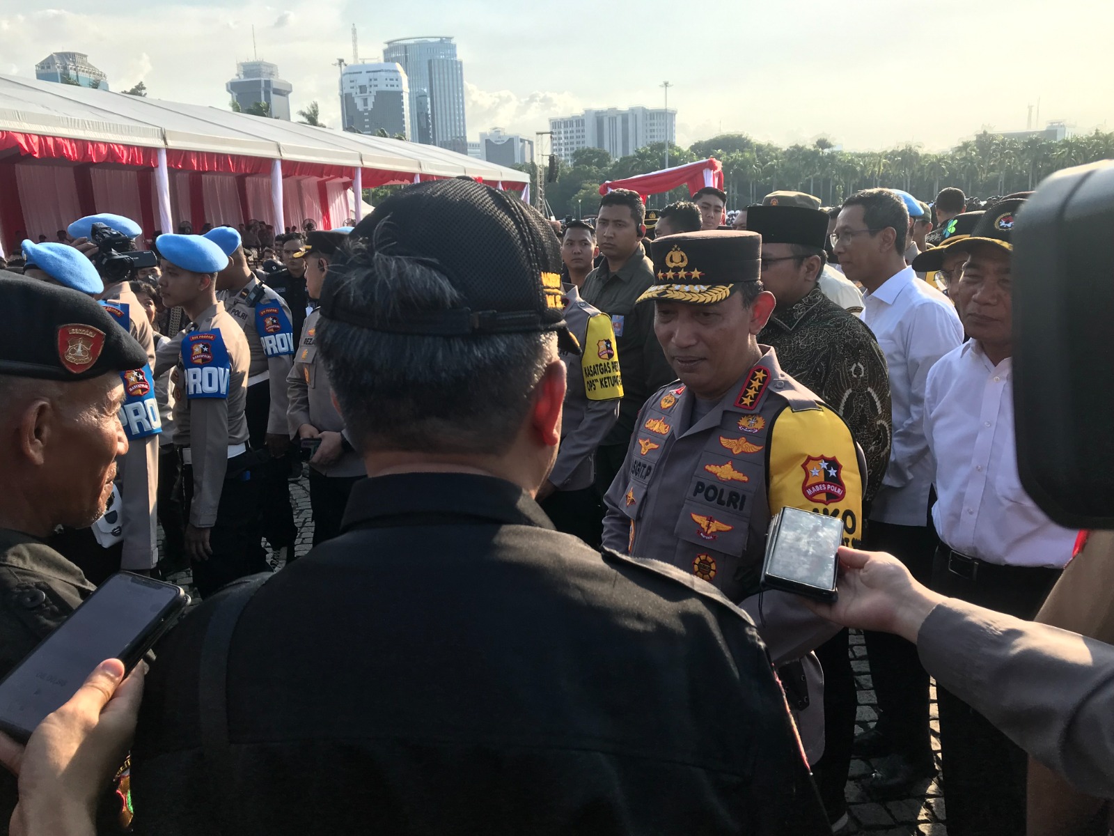 Kapolri beri arahan personel Operasi Ketupat 2023