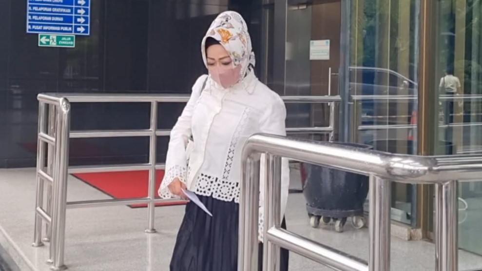 Kadinkes Lampung Reihana sambangi KPK untuk klarifikasi harta kekayaan