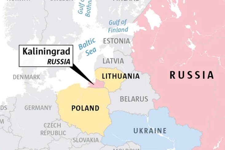 Rusia marah Polandia ubah nama kota Kaliningrad di peta