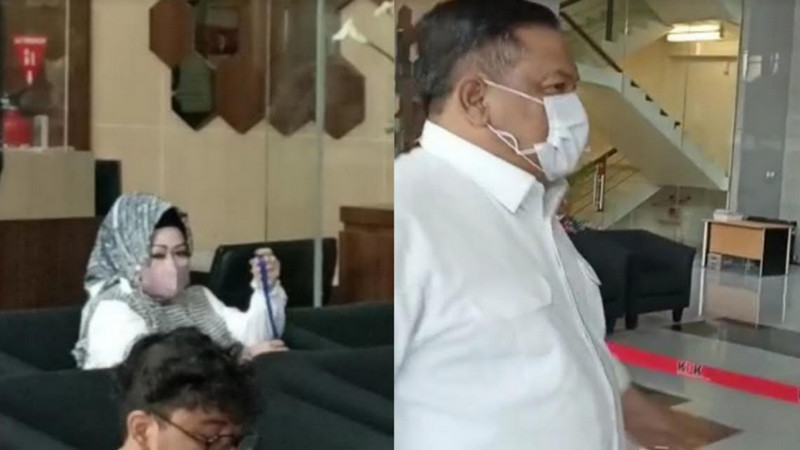 Kadinkes Lampung dan Sekda Riau penuhi panggilan KPK