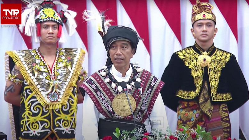Sidang Tahunan MPR, Jokowi kesal dijuluki Pak Lurah