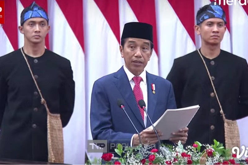 Presiden Jokowi ungkap asumsi RAPBN 2024, apa saja?
