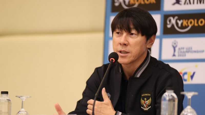 Shin Tae-yong: Pemain sudah berjuang keras Shin Tae-yong: Pemain sudah berjuang keras