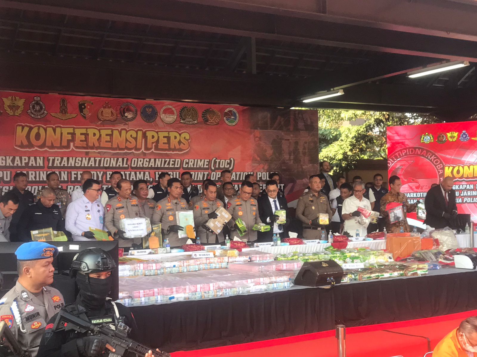 Bongkar jaringan Fredy Pratama, Bareskrim sita Rp10,5 triliun