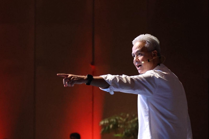 Ganjar ingin generasi muda jadi tuan di negeri sendiri