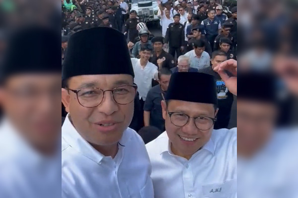 Pasangan Anies Cak Imin Resmi Daftar Pilpres 2024