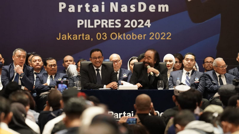 Mencermati beda sikap NasDem dengan Amin soal hasil pilpres